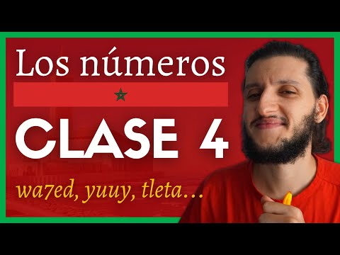 🔢 Los números en Árabe Marroquí (Dariya) | Pronunciación 1 - 10 | Clase 4 | Curso darija marroquí