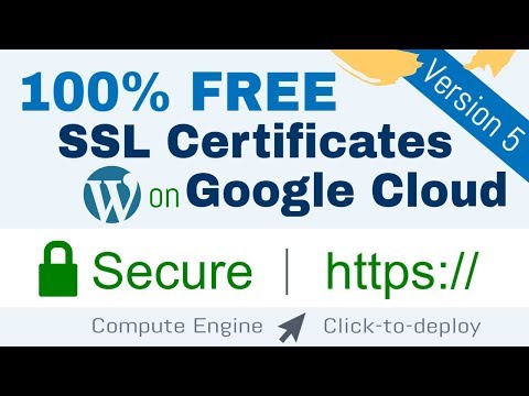 Setup Free SSL Certificates for WordPress on Google Cloud (Click-to-Deploy)