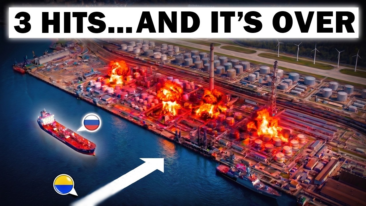 Ukraine Just Executed The UNTHINKABLE... Putin's $100B Oil Empire Is DOOMED