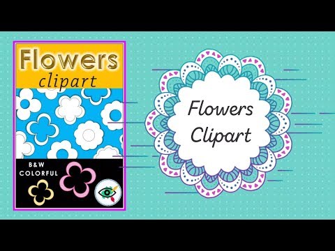 Flowers Clipart for teachers and educators from Planerium