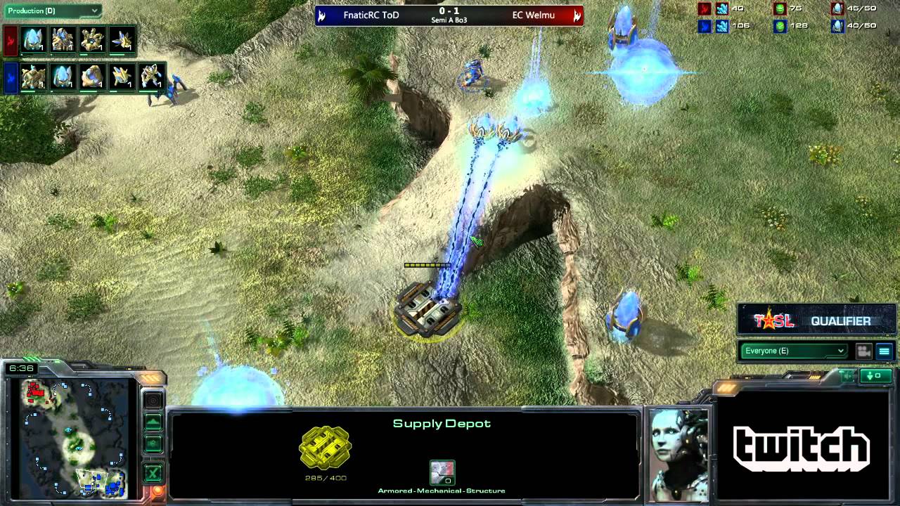 Game 2 - FnaticRC.TOD vs EC.Welmu - TSL4 EU/NA Q6 Semi-Final A