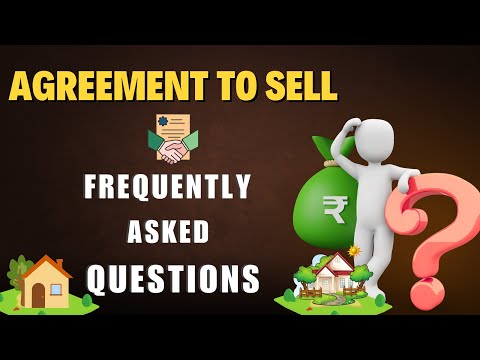 FAQs on Agreement to Sell | Legal Advice & Real Estate Insights by Surendra Kharya #RealEstate