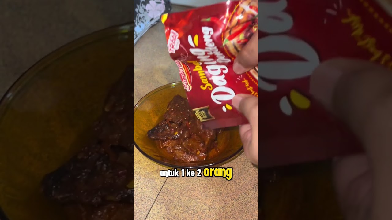 Patutlah Sambal Daging Dendeng ni sampai ke luar negara 🤭 #sumatraa #readytoeat #travelfood #travel