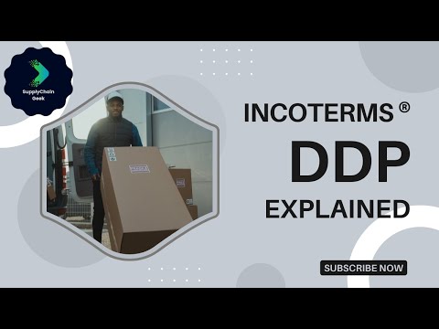 DDP | Incoterms® 2020 Explained for Beginners | 2023 | Carriage Paid To