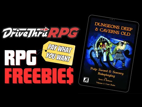 RPG Freebies: Dungeons Deep & Caverns Old (PWYW)