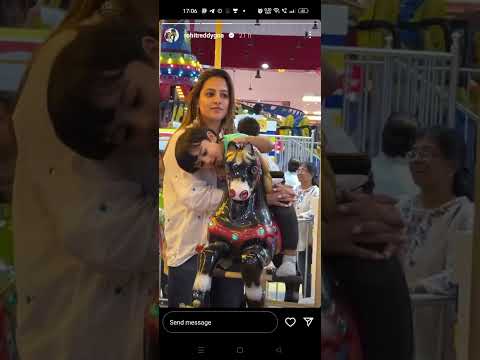 Yeh Hai Mohabbatein actress Anita Hassanandani and husband Rohit Reddy son Aarav Reddy having fun !