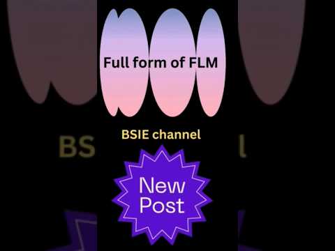 Full form of FLM #shorts #fullform #generalknowledge