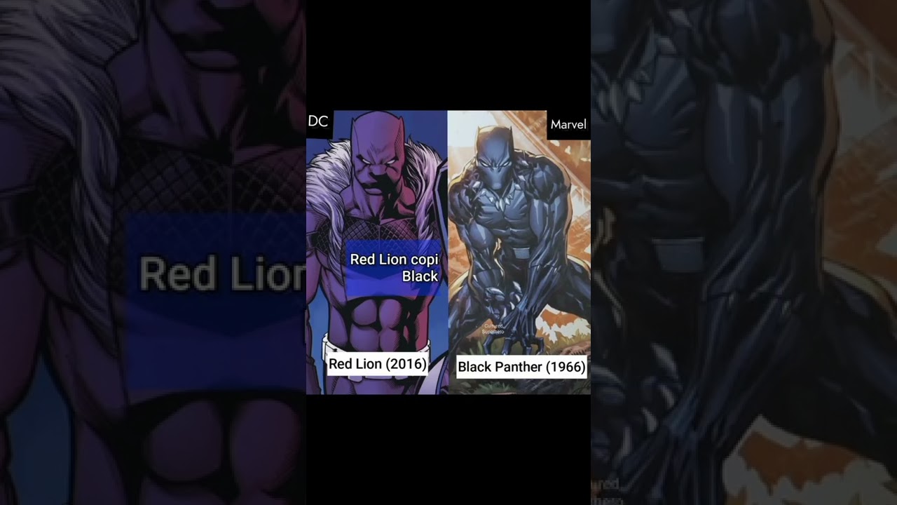 5 Characters DC copied from Marvel | #shorts #short #marvel #dc