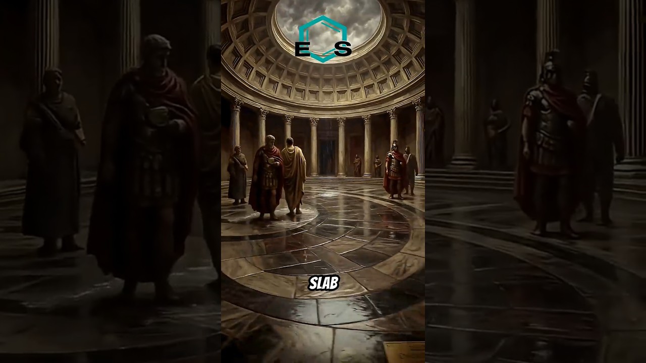 Roman Pantheon Never Floods (With Giant Opening)