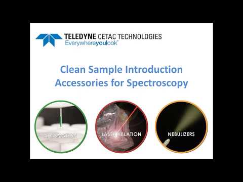 Webinar: Clean Sample Introduction Accessories for Spectroscopy