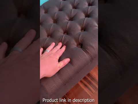 This Ottoman Is Comfortable To Sit On and Has a Nice Amount Of Storage Space #youtubeshorts #foryou