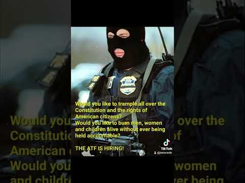 ATF Is Hiring! Waco Texas.