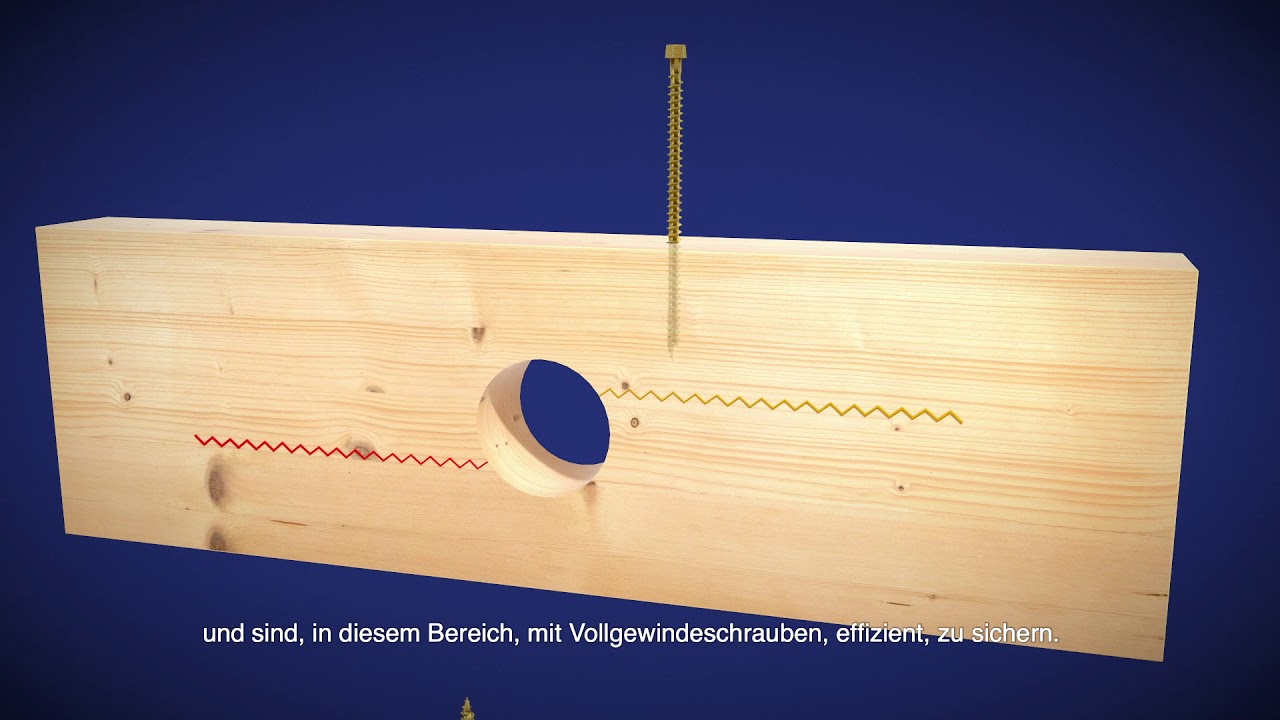 RAPID® Vollgewinde -  Durchbruchverstärkung