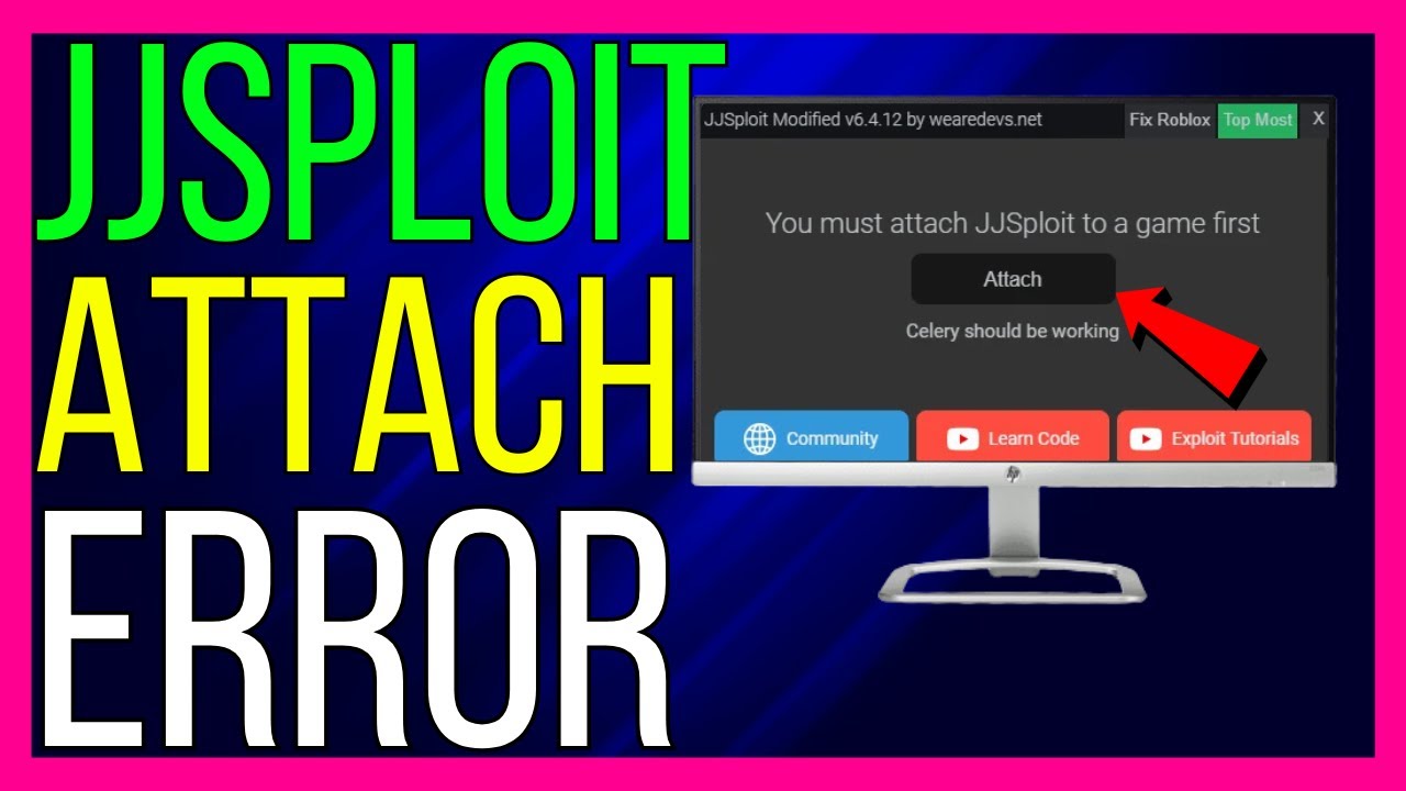 How to FIX JJSploit Not Attaching on Windows (2026 METHOD)