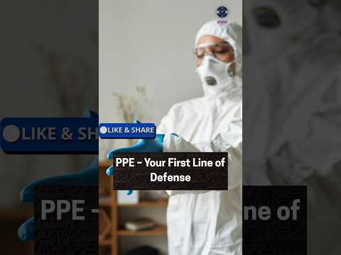 PPE – Your First Line of Defense in the Chemical Industry 🧤👷♂️ | Chemical Safety Basics #ppe #facts