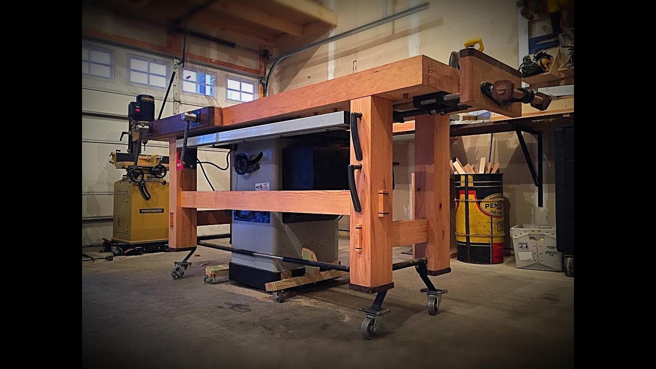 Mobile base for your workbench