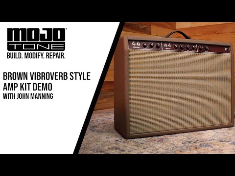 Mojotone Brownface Vibroverb® Style Amplifier Kit | Reverb