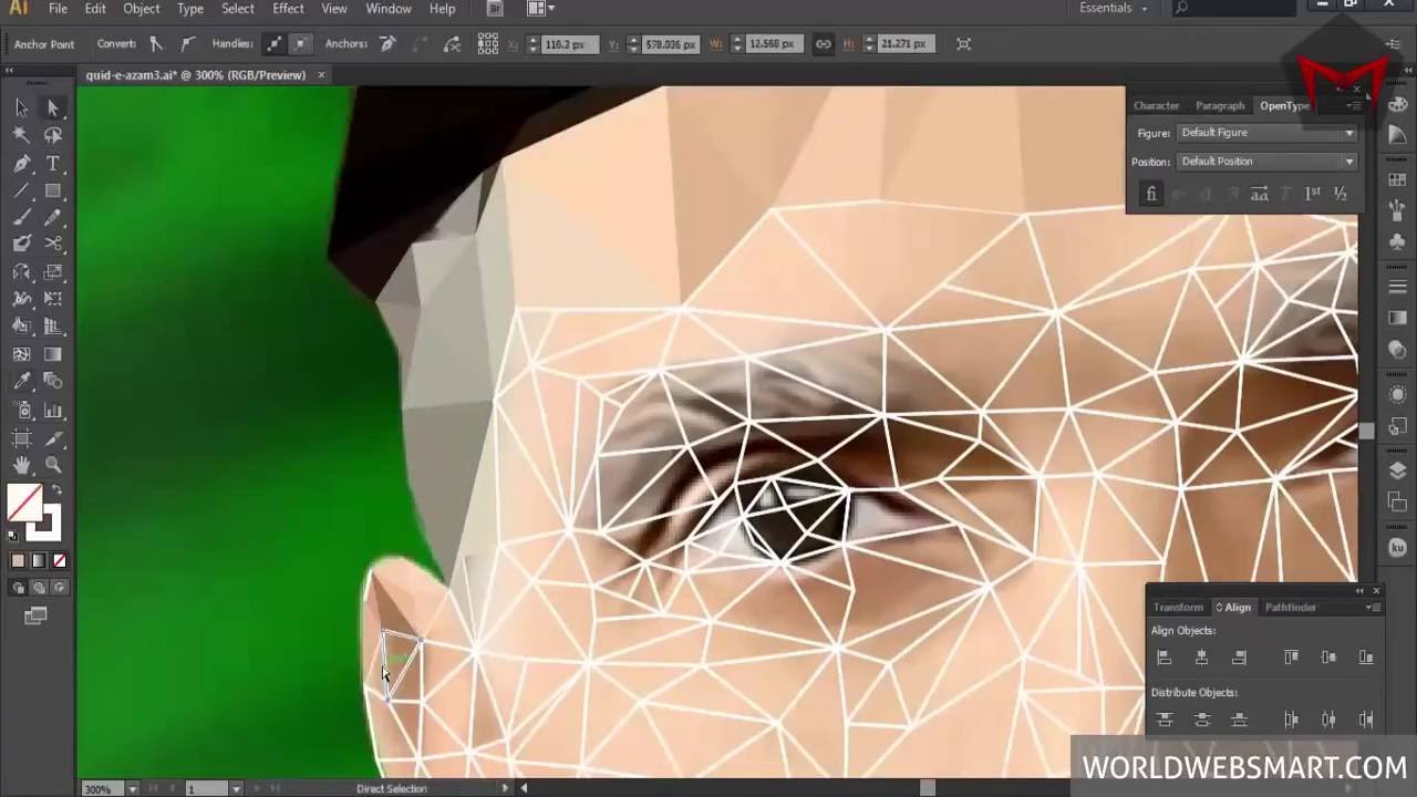 Low Poly Vector Draw Tutorial