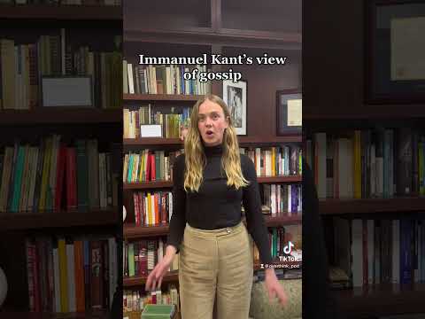 Immanuel Kant on Gossip