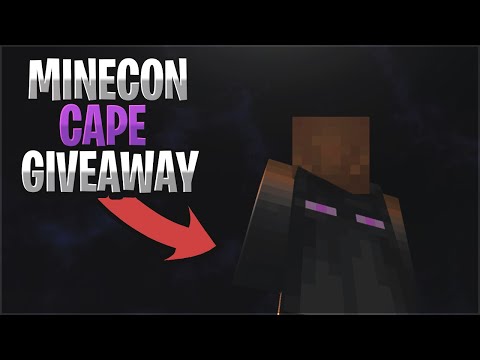 MINECON CAPE ACCOUNT GIVEAWAY | READ DESC