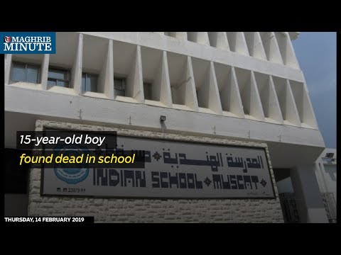 15-year-old boy found dead in school