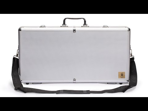 Aluminum American Mahjong Case with Shoulder Strap - Presidential (Case Only)