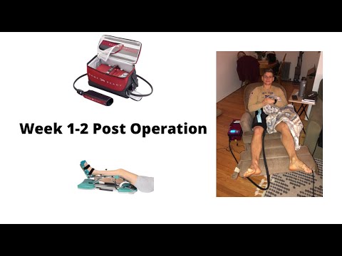 Week 1-2 Update: Hip Arthroscopy Torn Labrum FAI