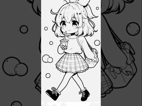 Lines of Imagination 🤔🤔/Girl Drawing /Beautifulgirl/Cute Girl #shortsvideo #trending #art #shorts