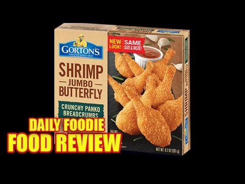 Jumbo Butterfly Shrimp Review - Gorton's Brand Seafood Unwrapping #foodreview