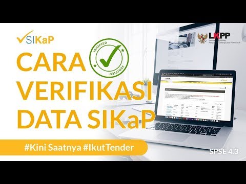 PENTING! Cara Verifikasi Data SIKaP