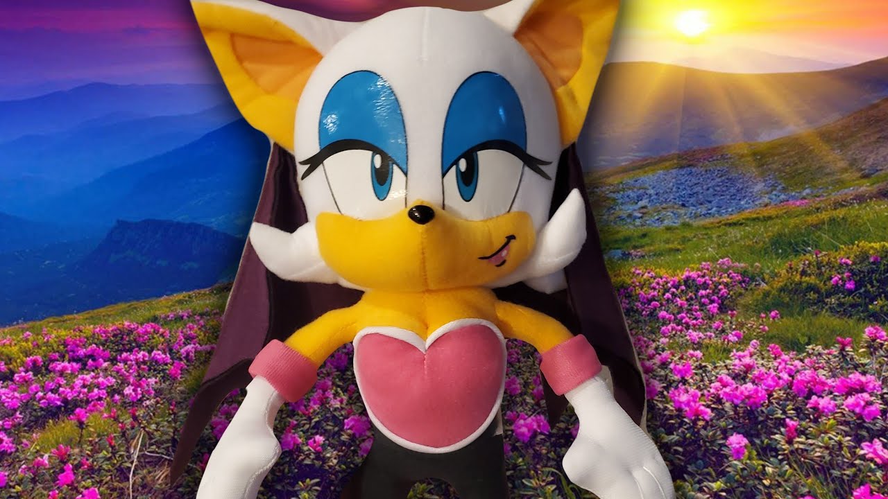 Sonic the Hedgehog Great Eastern Entertainment GE Rouge the Bat Plush Review