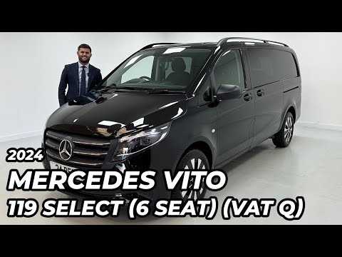 2024 Mercedes Vito 119 2.0D Crew Select LWB (6 Seat) (VAT Q)