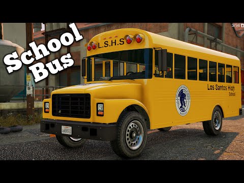 Steam Community :: Video :: GTA V PC Mods - Classic School Bus Mod ...