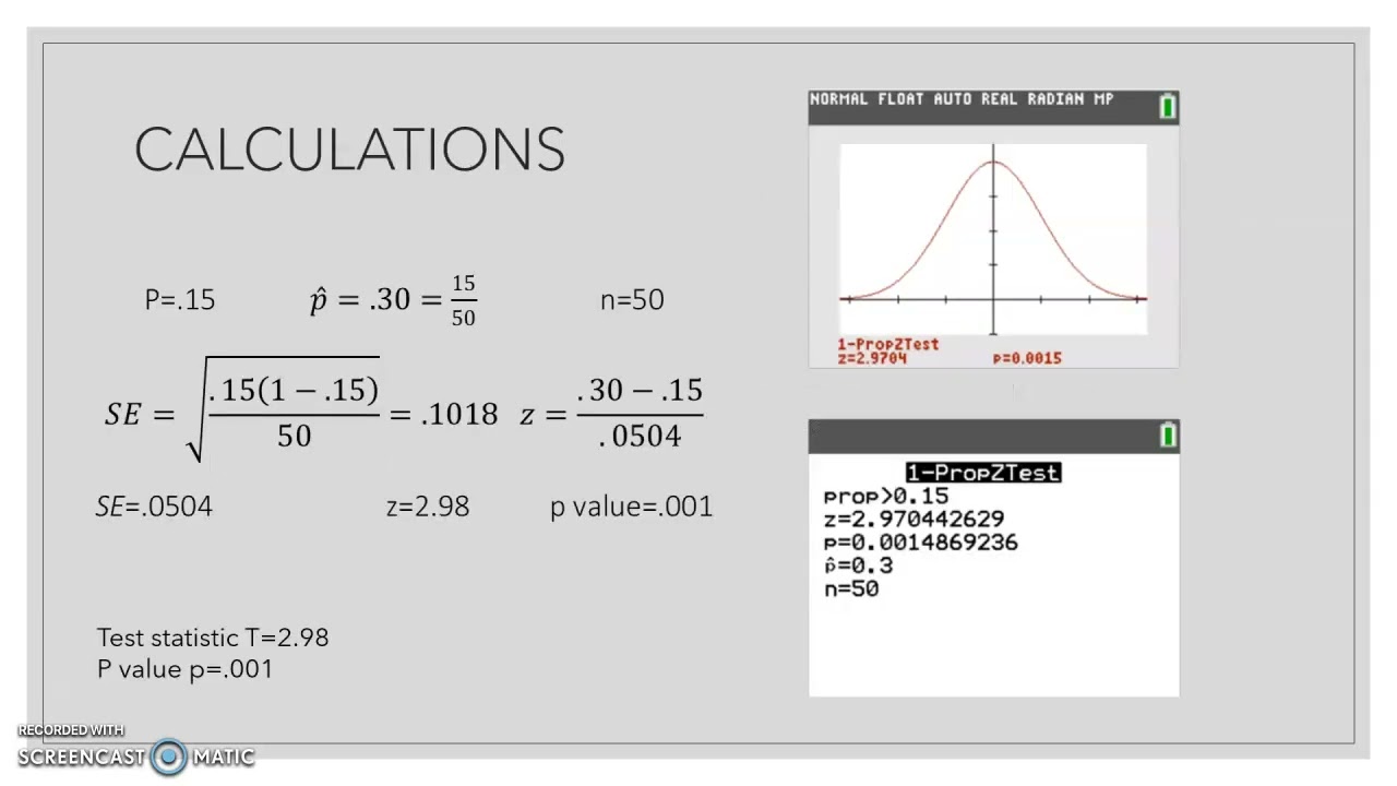 Final Project Statistics