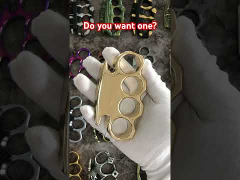 Do you want beautiful brass knuckle duster #knuckles