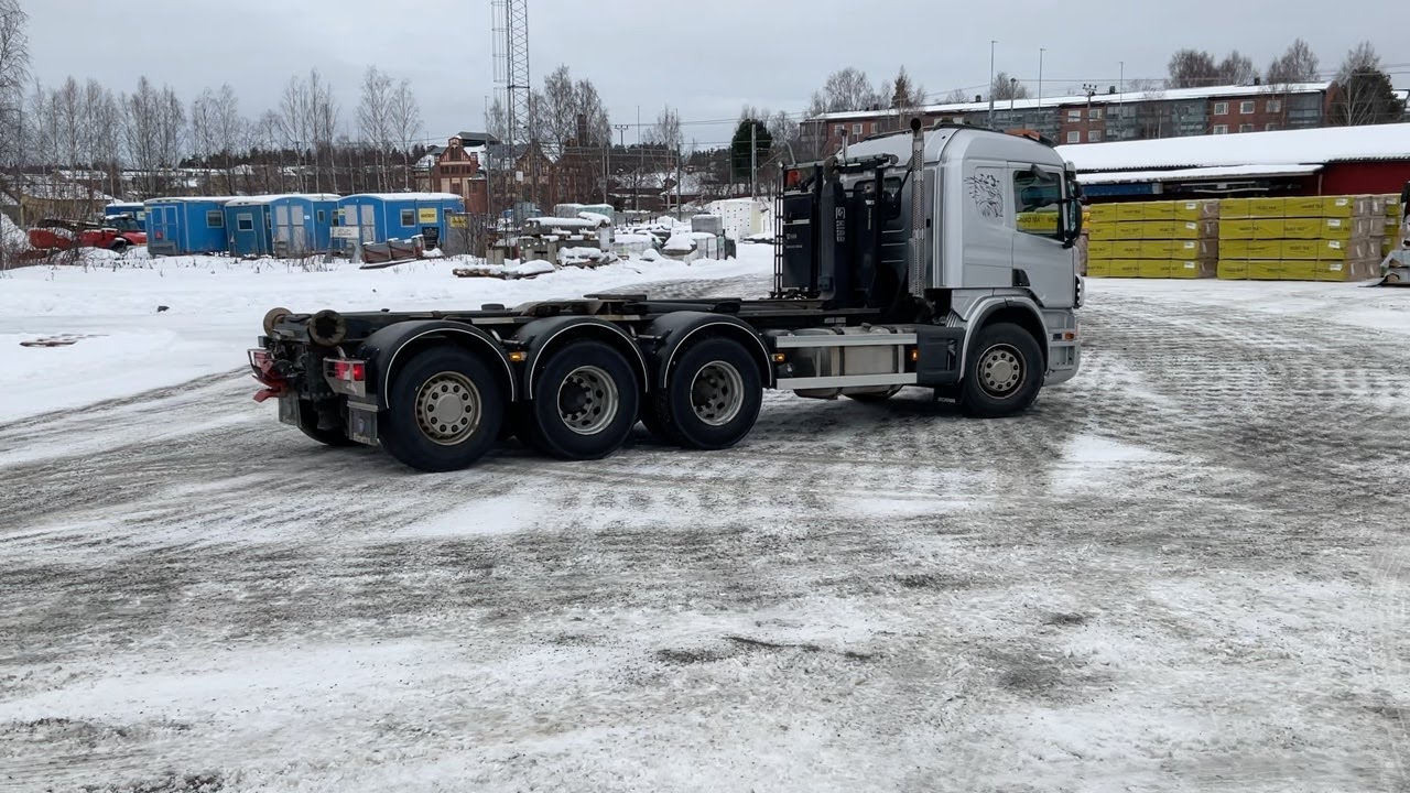 Lastväxlare Scania P400, Ljusdal, Klaravik auktioner