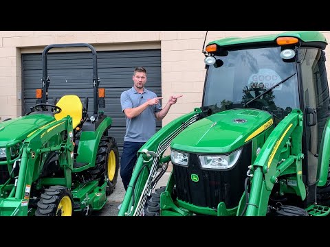 1 HORSEPOWER MAKES A HUGE DIFFERENCE! JOHN DEERE 2038r vs 3039R