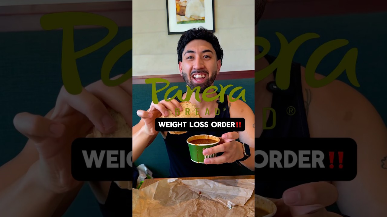 Panera Bread Weight Loss Order ‼️ #shorts #fitness