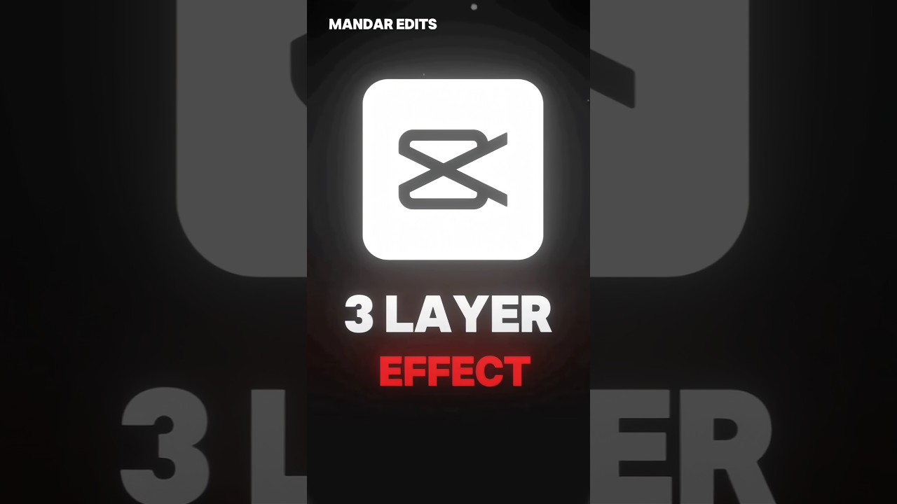 Capcut 3 Layer Video Editing | 3 Screen Effect | Capcut Tutorial | #capcutedit #capcuttutorial