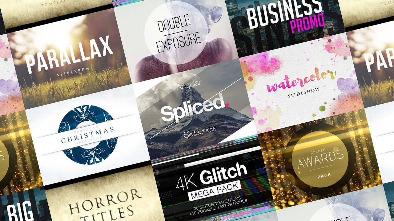 Create professional videos easily with After Effects templates!