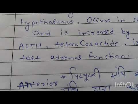 ACTH full form and all information in biology#meaning #6573 (adrenocorticotropic hormon)
