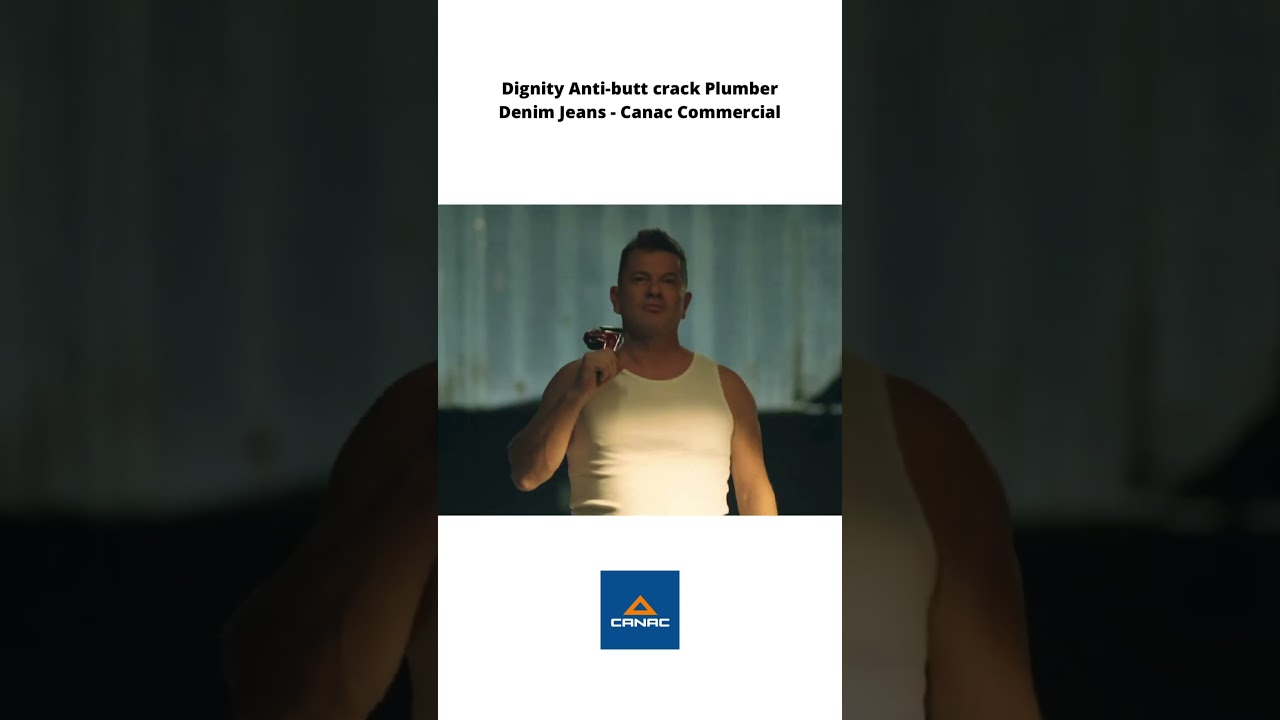 Dignity Anti-butt crack Plumber Denim Jeans - Canac Commercial