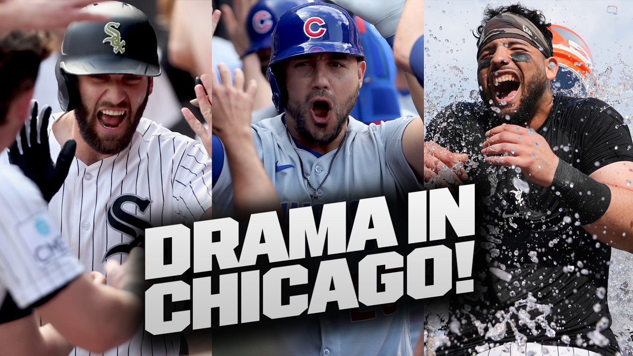 INSTANT CROSSTOWN CLASSIC SHOWDOWN 🍿 The Cubs and White Sox go back and forth in a thrilling finish!