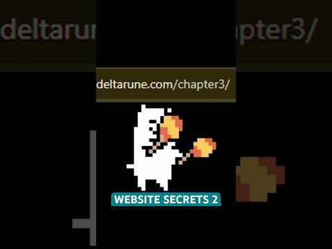 Deltarune WEBSITE SECRETS 2