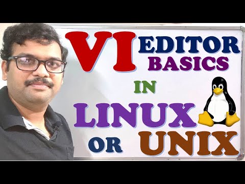 Learn VI EDITOR BASICS IN LINUX UNIX || LEARN VI EDITOR COMMANDS || LINUX || UNIX - Mind Luster