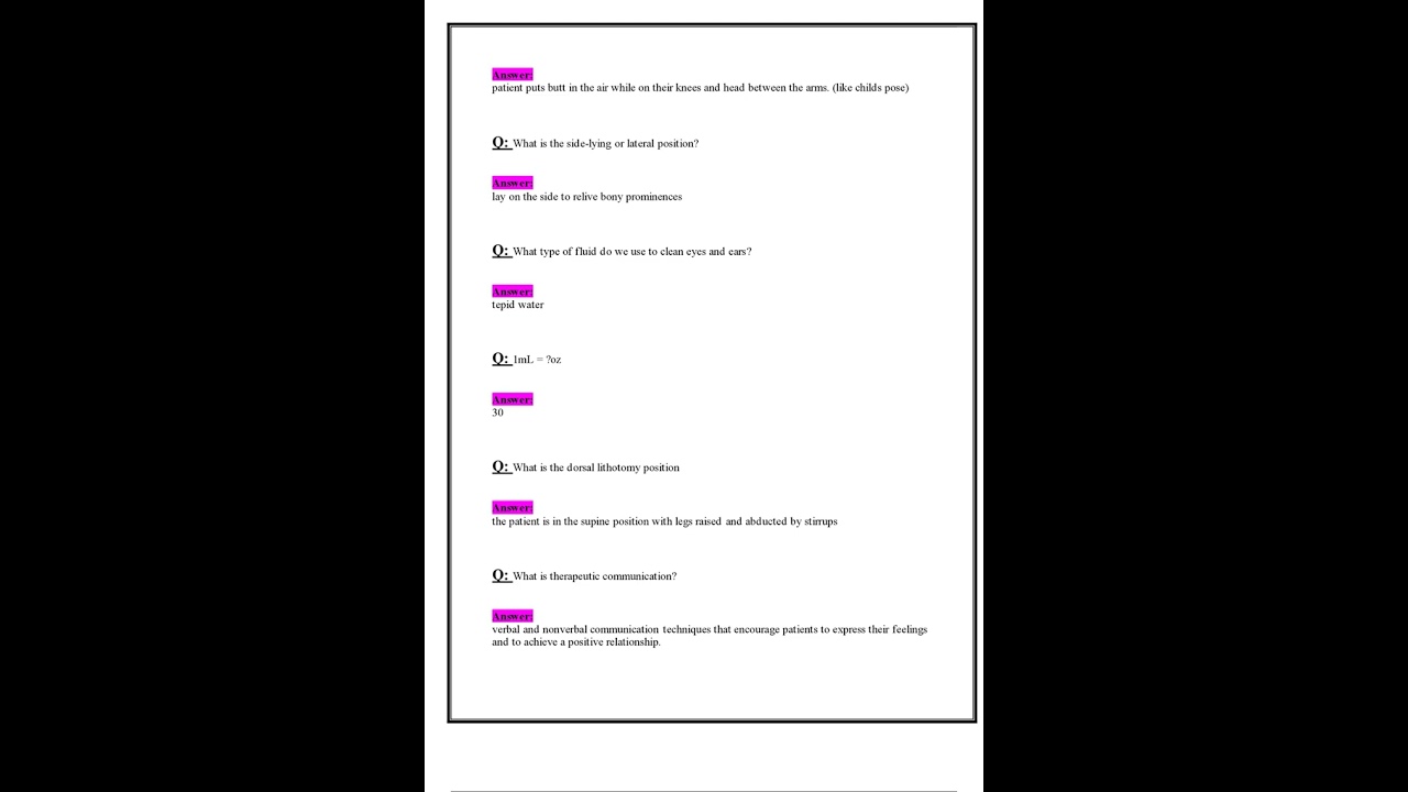 FINAL EXAM PRN1032 PRN 1032 20232024 NEW UPDATE CLIENT CENTERED CARE I EXAM QUESTIONS AND VERIFIED A