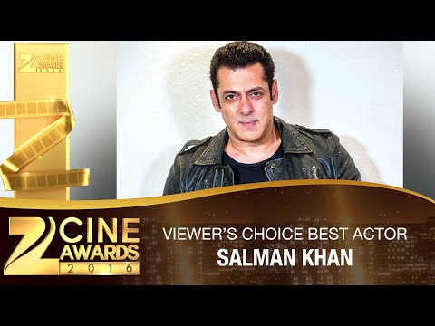 Salman Khan for Bajrangi Bhaijaan | Viewer's Choice Best Actor Male | Zee Cine Awards 2016