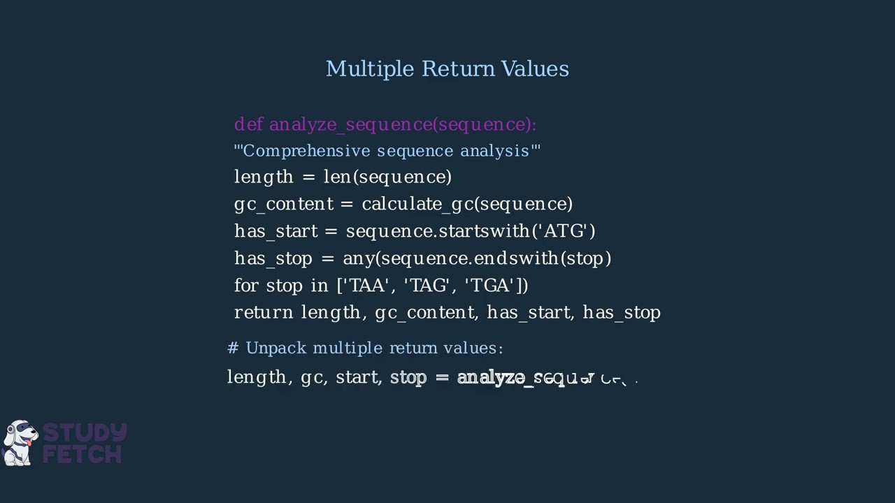 Python for Bioinformatics -  A Beginner's Guide