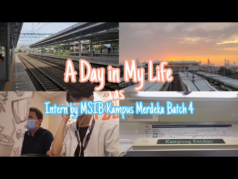 A Day in My Life | Magang MSIB Kampus Merdeka Batch 4