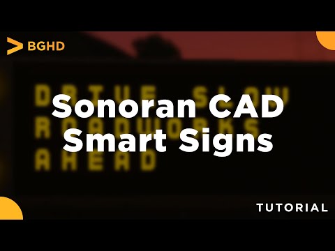 Smart Signs for Sonoran CAD - Full Install Tutorial/Overview